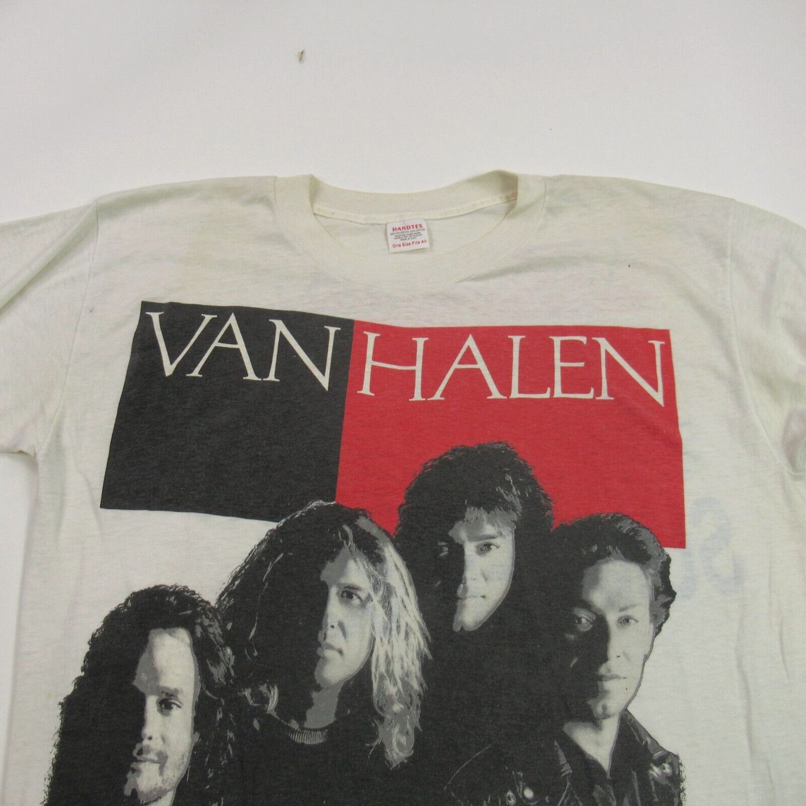 Vintage Van Halen Shirt Mens Extra Large White Vintage 1988 Single Stitch World Tour Grailed