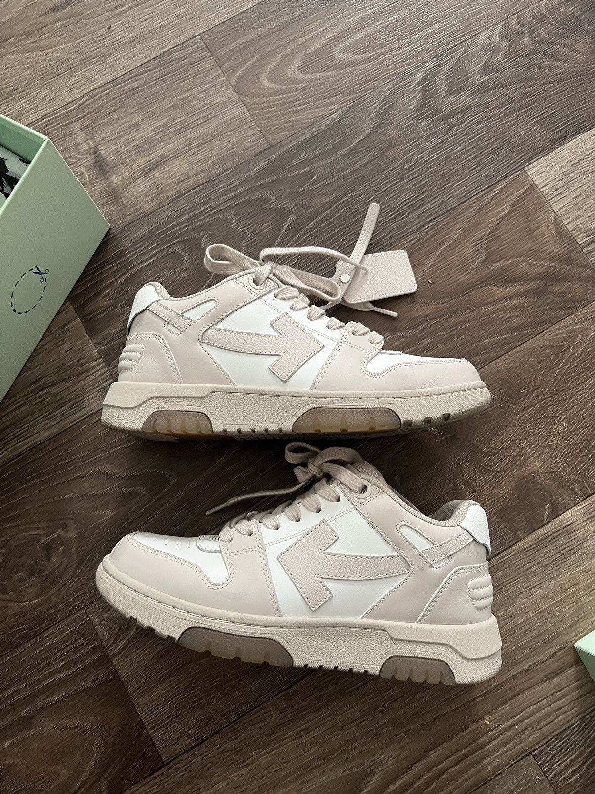 Off-White Off White Out Of Office Beige White | Grailed