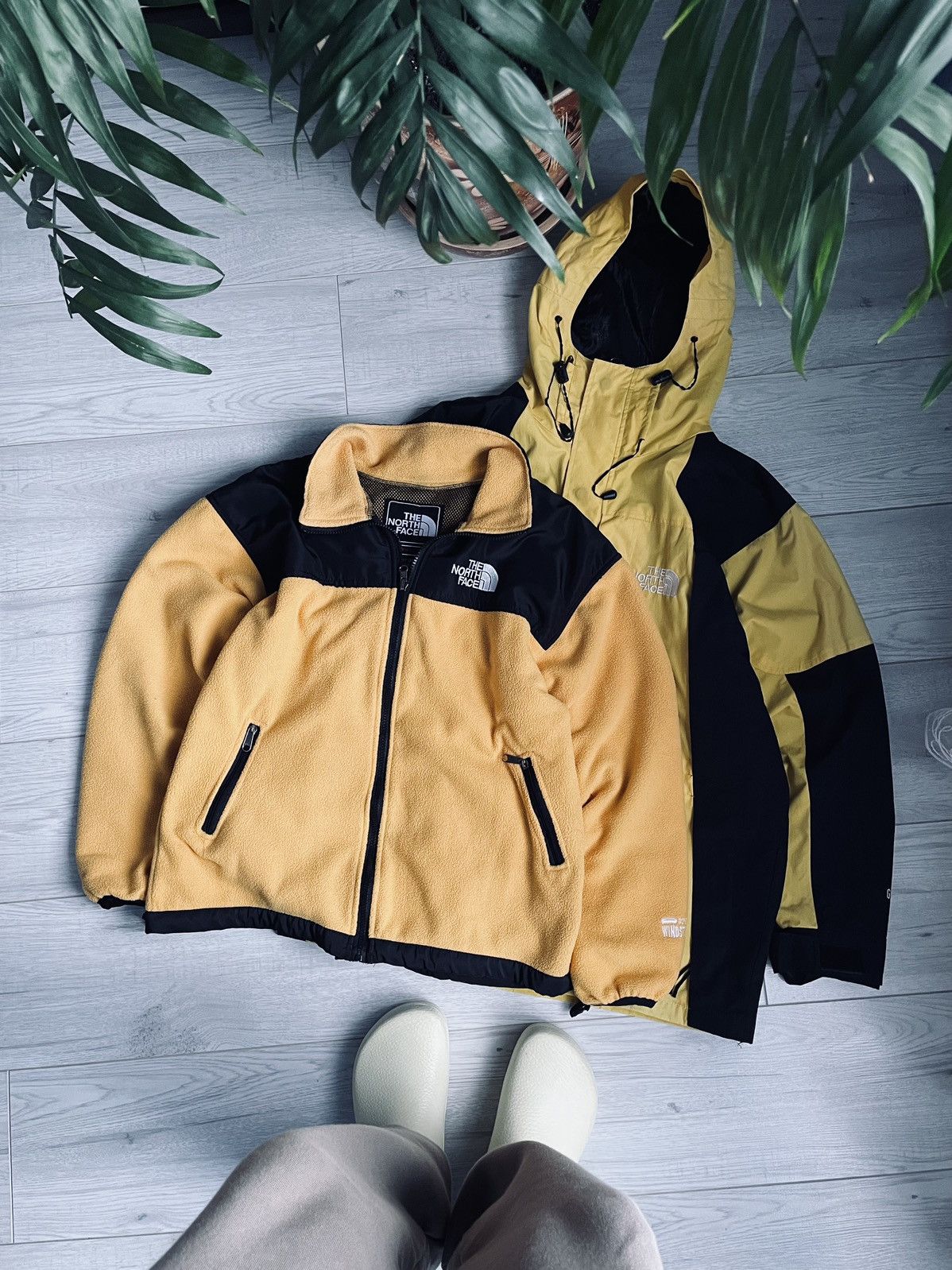 The North Face × Vintage 2in1🔥 The North Face Gore Tex Fleece Shell ...