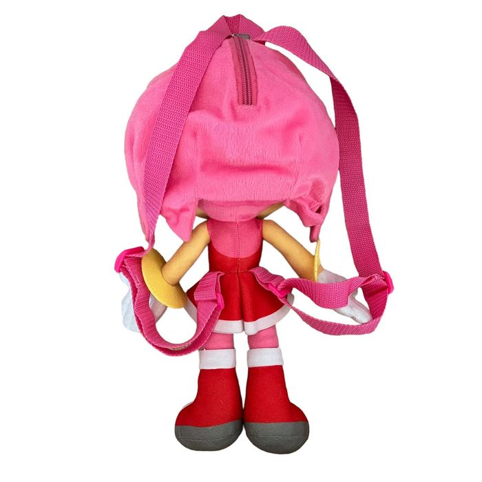 Other Amy Rose Plush Backpack - Sega Sonic The Hedgehog Toy Bag | Grailed
