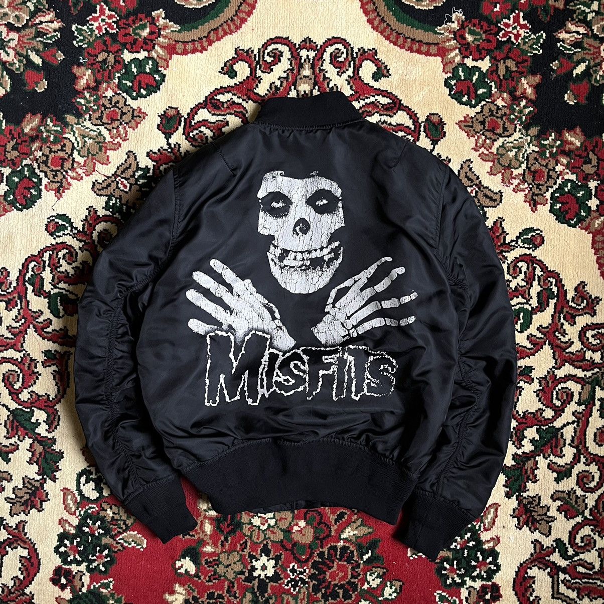 Vintage Misfits bomber jacket | Grailed