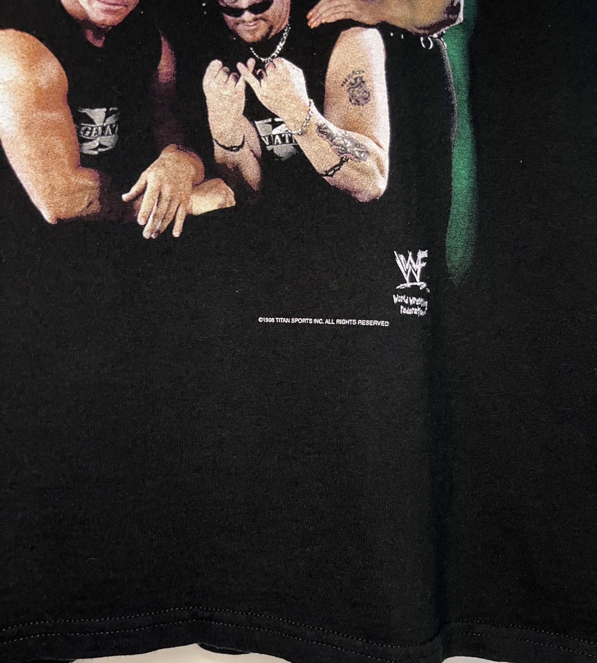 Vintage Vintage 90s WWF D-Generation X wrestling T-Shirt | Grailed