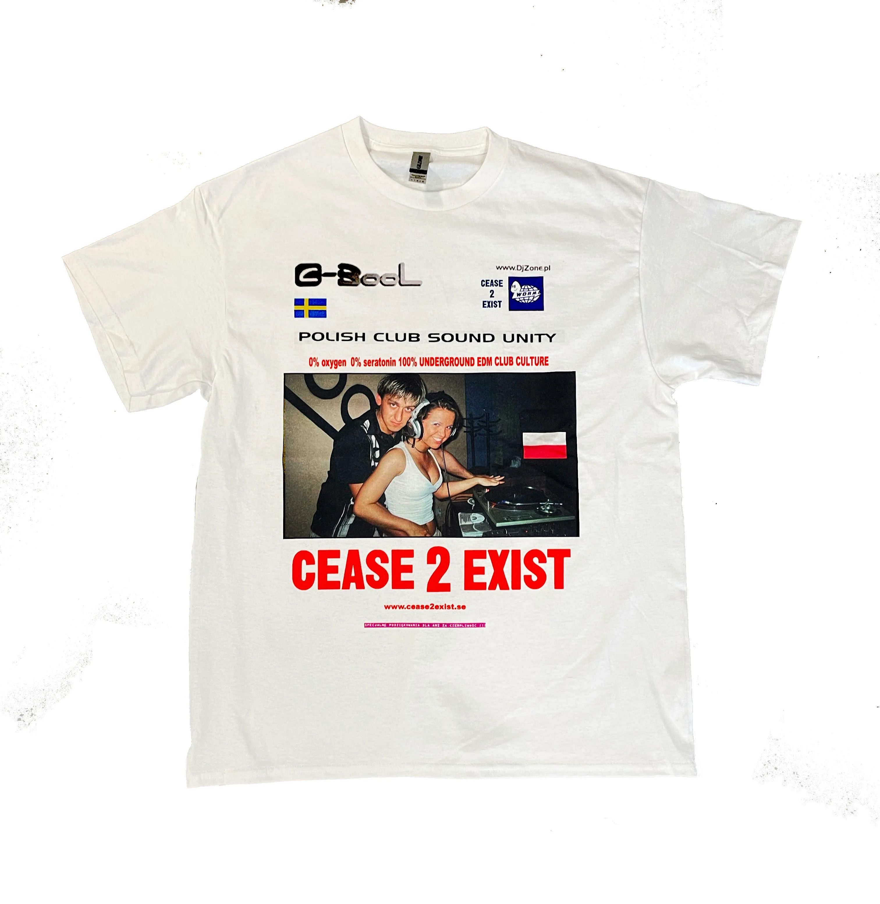 Drain Gang Varg²™ / "White DJ Worm Warsaw Exclusive Edition" T-shirt ...