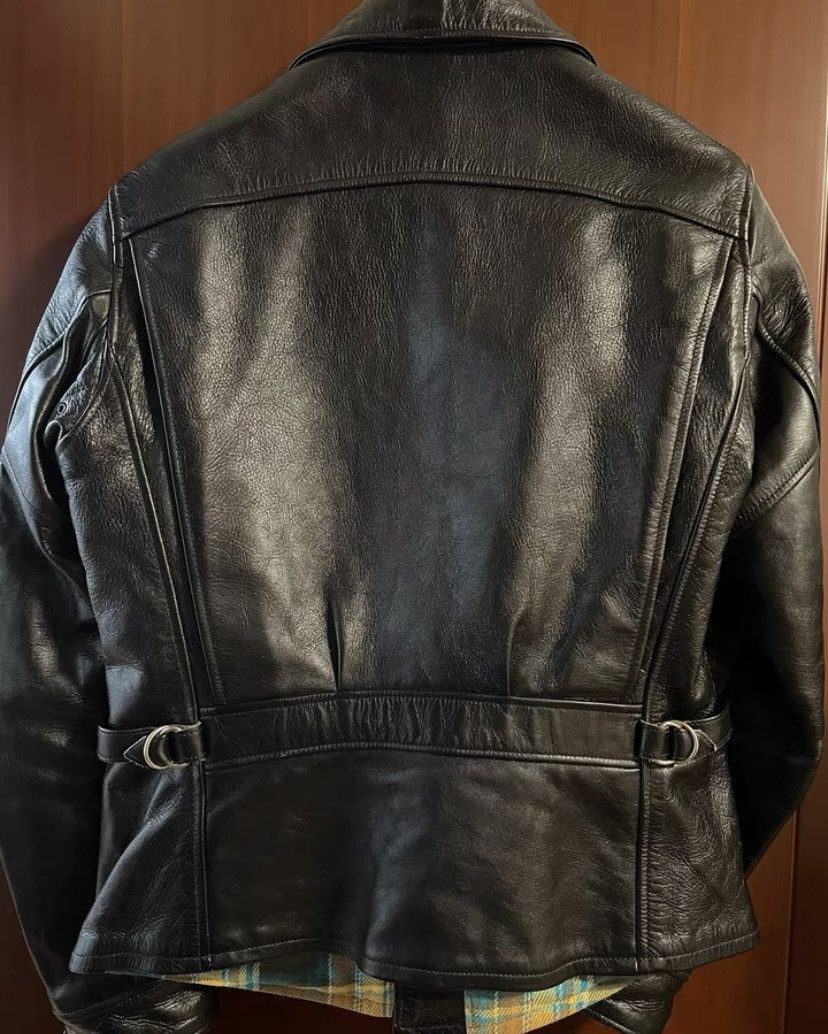 Freewheelers Freewheelers four-corner leather jacket | Grailed