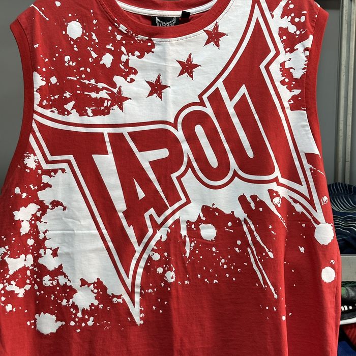 Affliction Tapout vintage tank top big logo hype size XL streetwear y2k ...