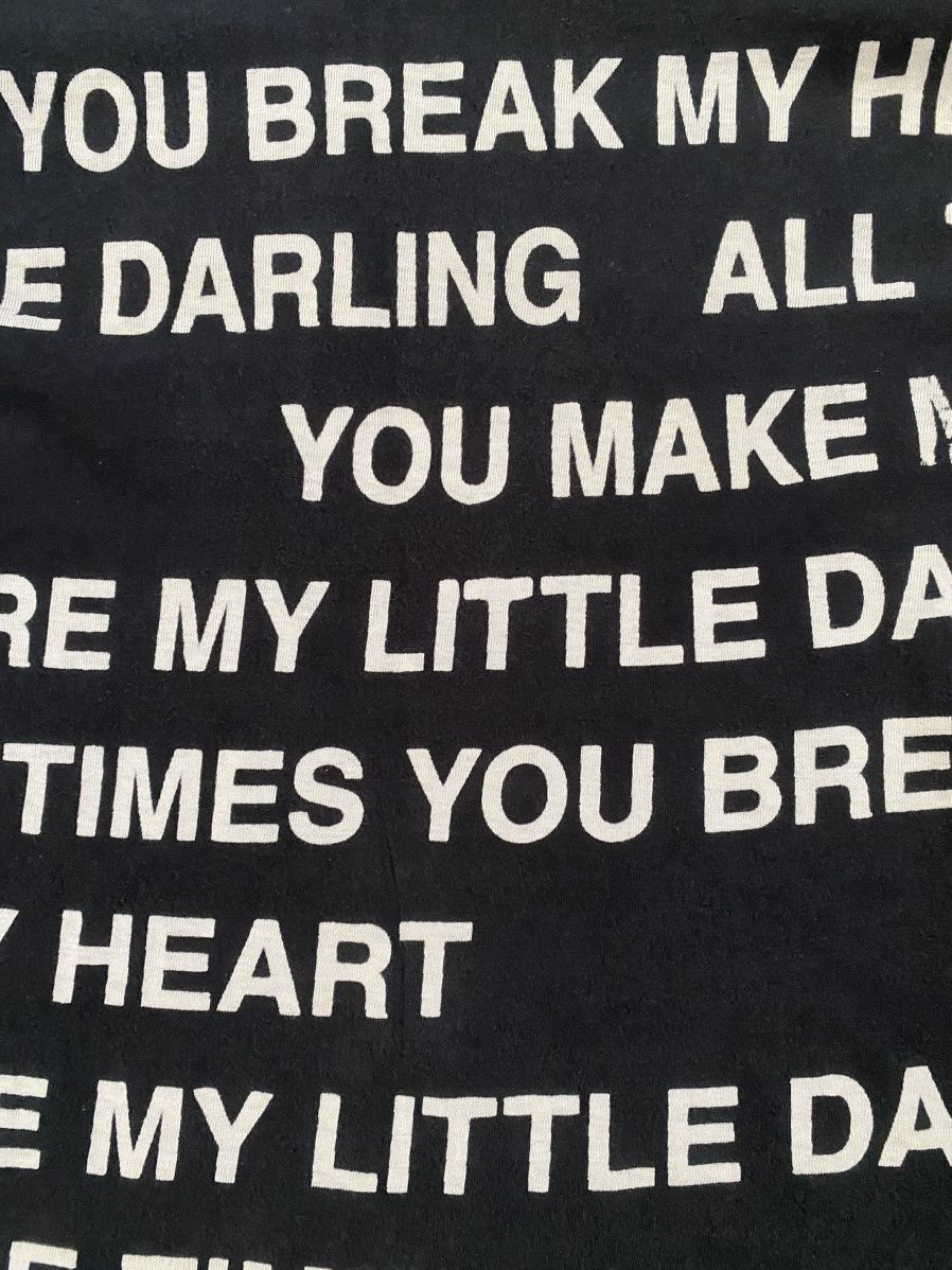Comme des Garcons × Junya Watanabe SS02 Poem Longsleeve | Grailed