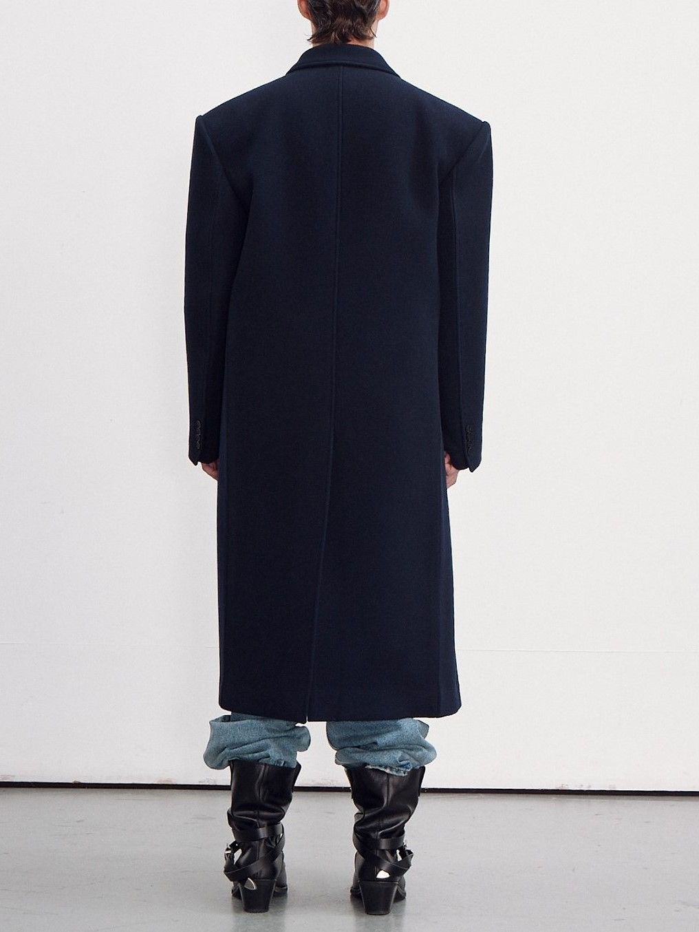 Recto FW23 Rover Oversized Tailored Double Breasted Coat | Grailed