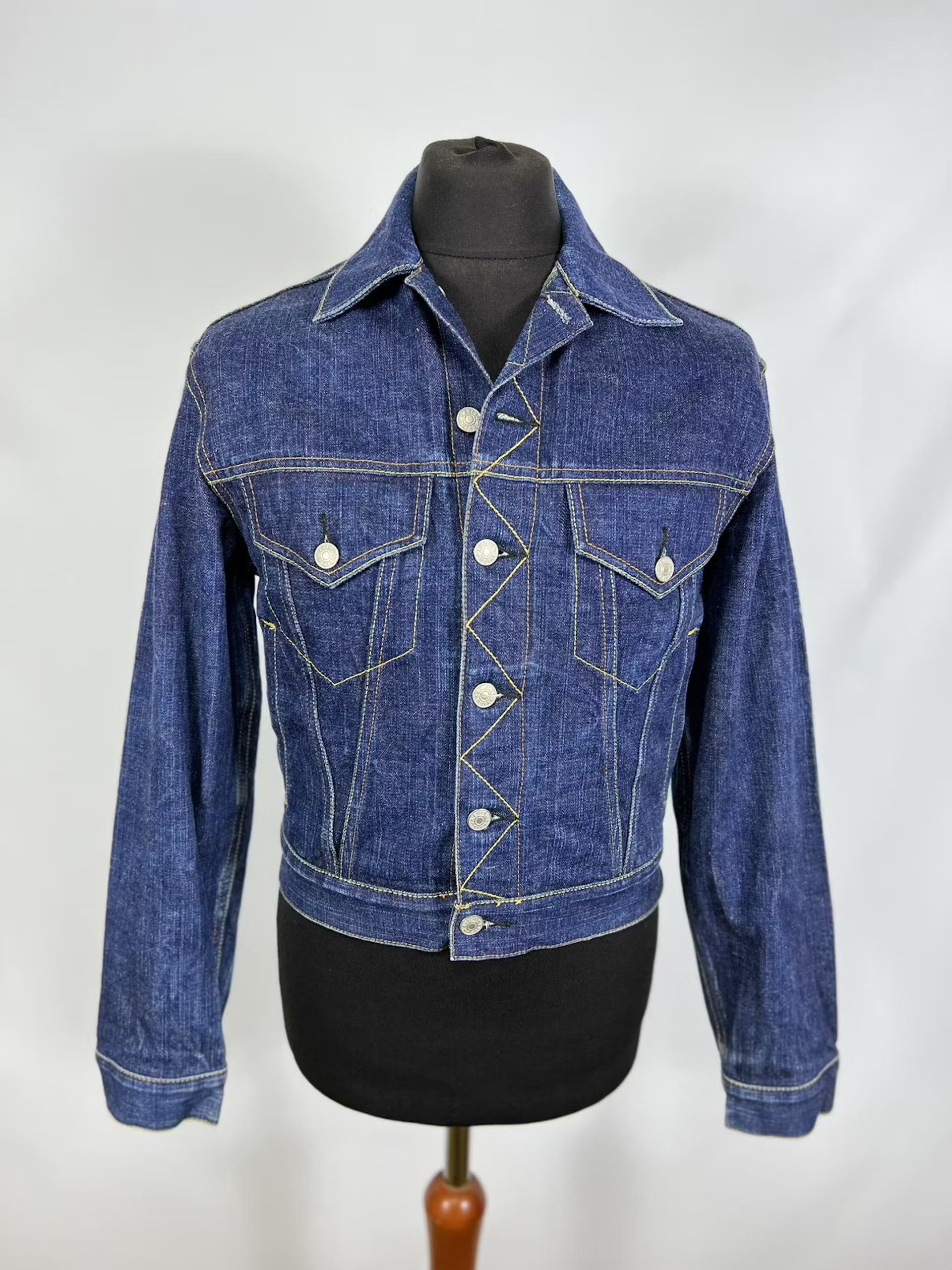 Evisu Evisu Genes denim jacket | Grailed