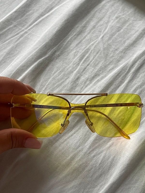 Dior × John Galliano × Vintage Christian Dior Sunglasses Mini Motard ...