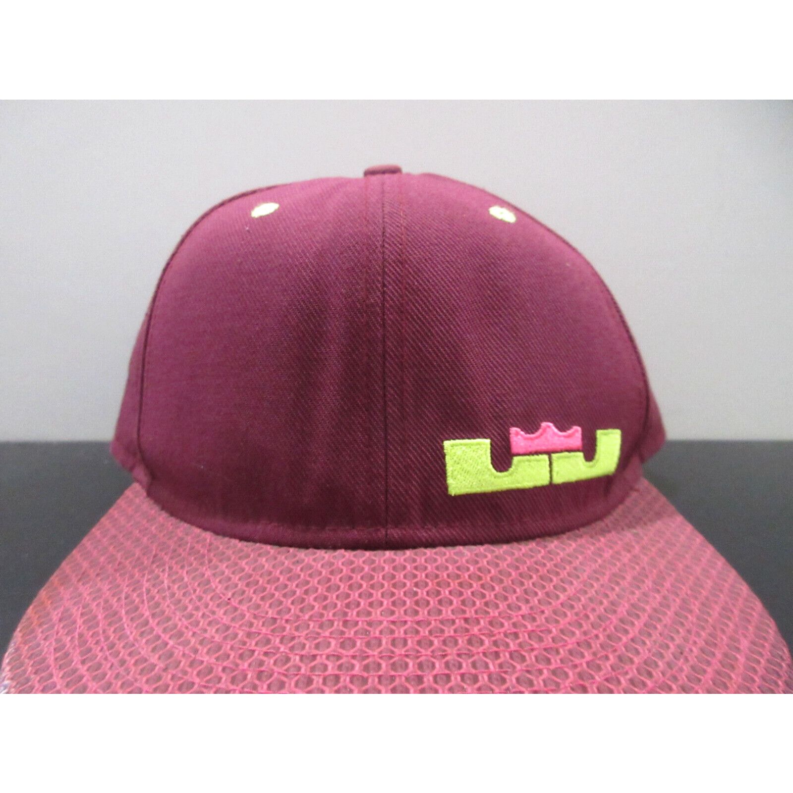 Nike Nike Hat Cap Snap Back Red Green Lebron James Basketball Logo ...