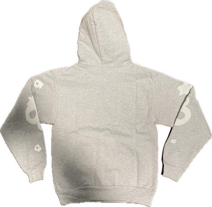 Young Thug Sp5der Worldwide Spider Beluga Grey Hoodie | Grailed