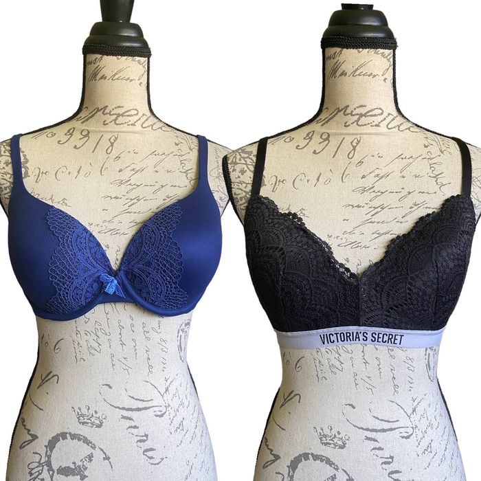 Victoria's Secret 2 32DD Victoria's Secret Bras Lined No Wire Perfect ...