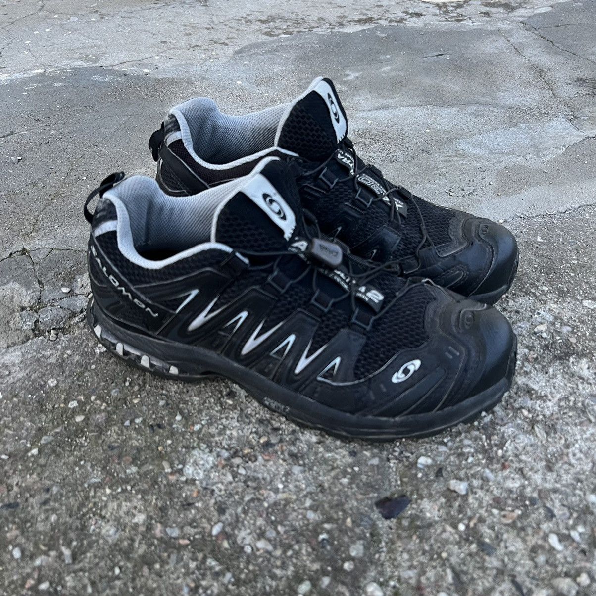 Goretex × Salomon × Vintage Salomon gorpcore outdoor Shoes Black | Grailed