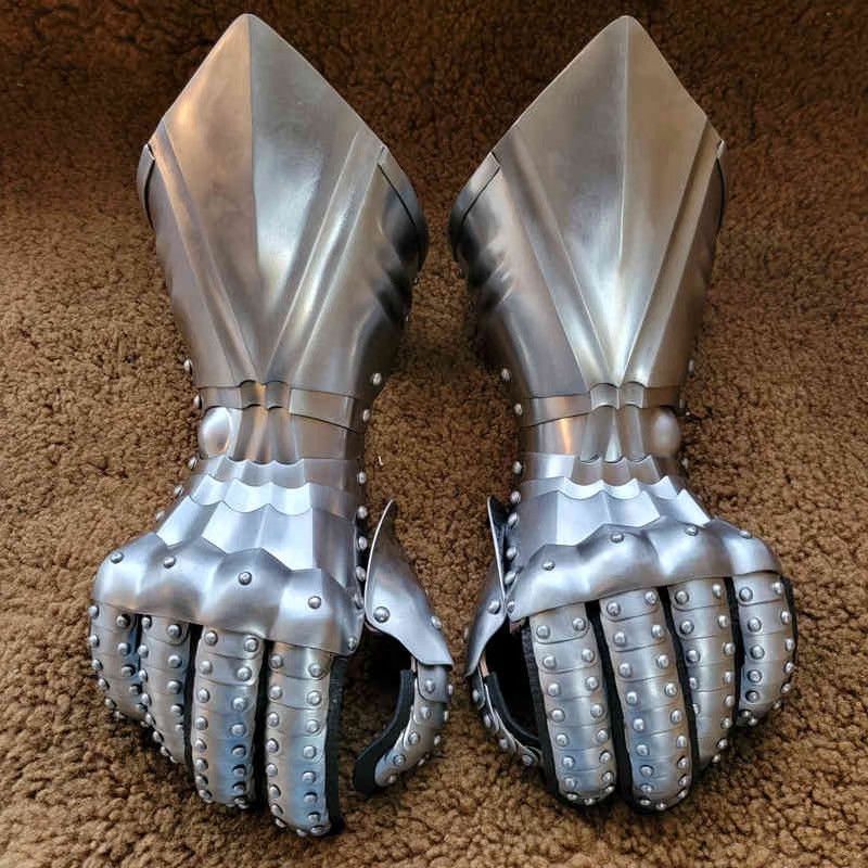 Vintage Balenciaga Inspiration Chevalier Knight Guantlets / Gloves ...
