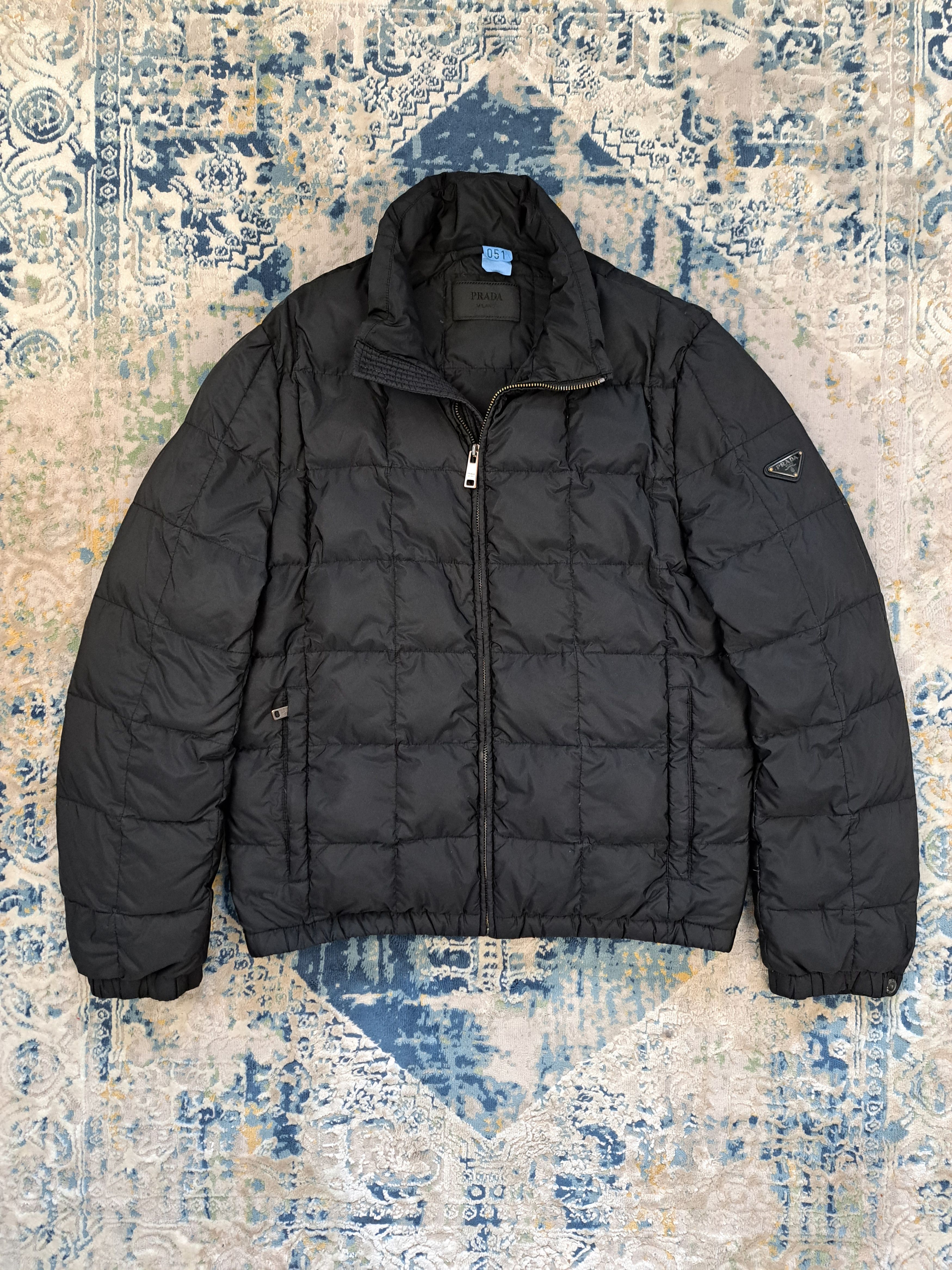 Prada Prada Nylon Down Padded Puffer Jacket Triangle Logo | Grailed