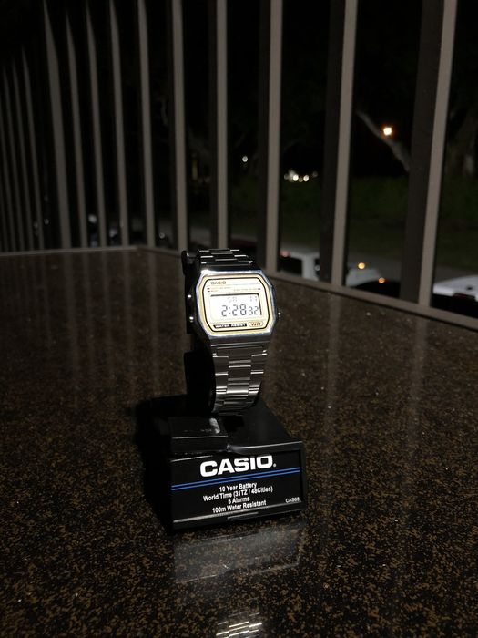 Vintage Casio vintage /style 90s /Japanese Navy | Grailed