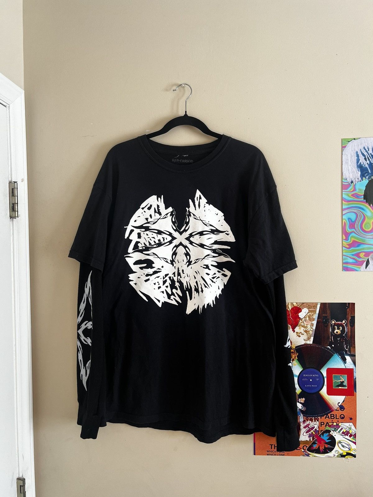 Playboi Carti Ken Carson “X” Thermal Long Sleeve | Grailed