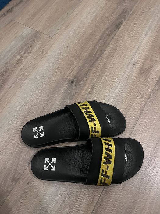 Off-White Off-White Industrial Belt Slides | Grailed