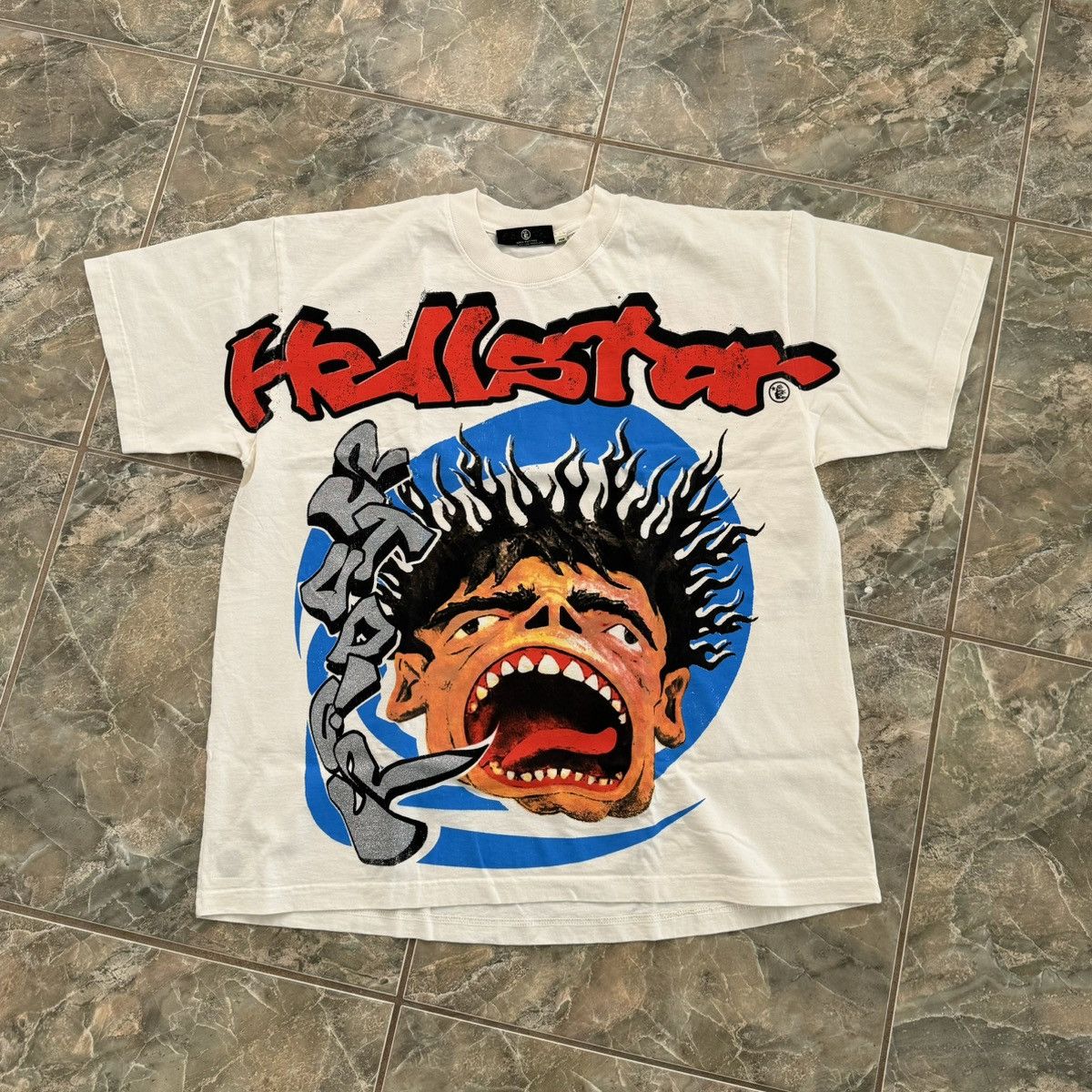 HELLSTAR HELLSTAR Screaming T shirt | Grailed