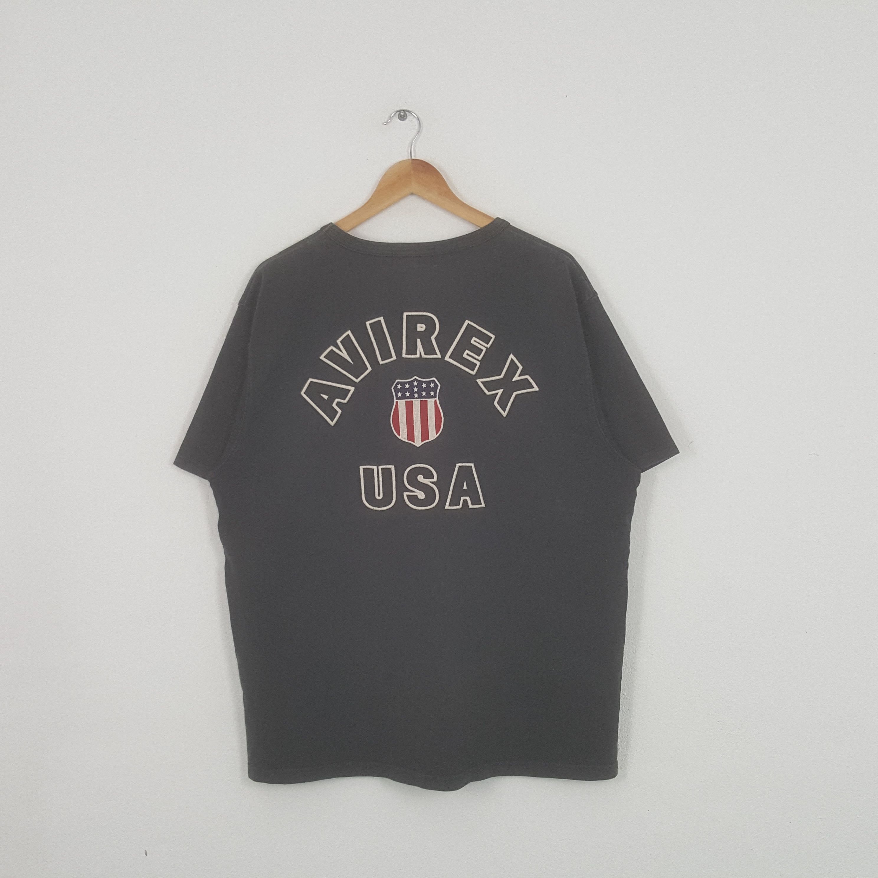 Vintage Vintage Avirex USA American Flag Design Tshirt | Grailed