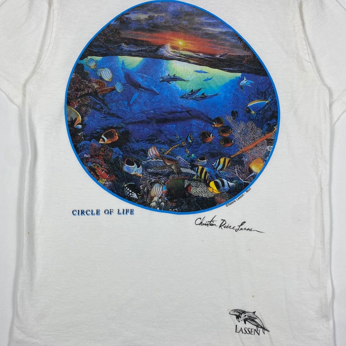 Art × Vintage Vintage 90's CIRCLE OF LIFE Maui The Lassen Collection ...