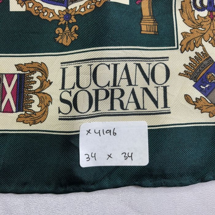 Vintage Vintage Luciano Soprani Silk Scarf | Grailed