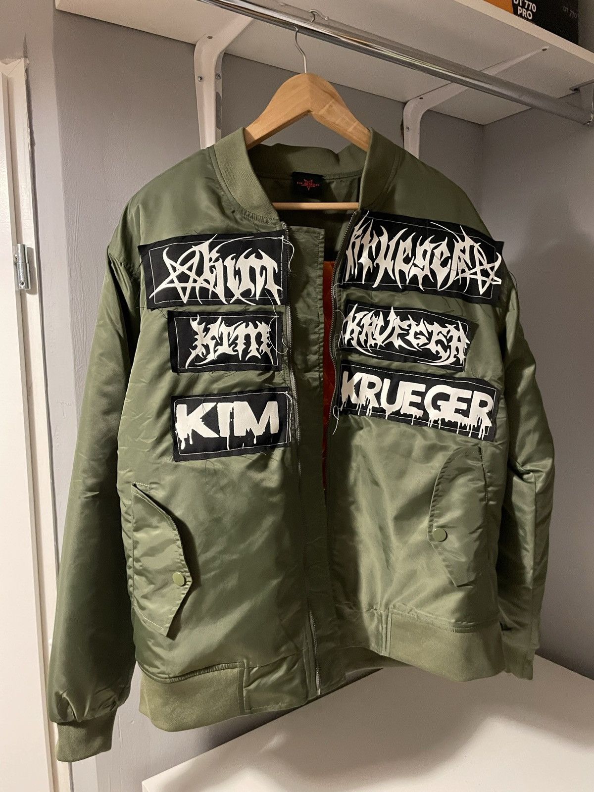 Kim Krueger Kim Krueger F&F Green Bomber Jacket | Grailed