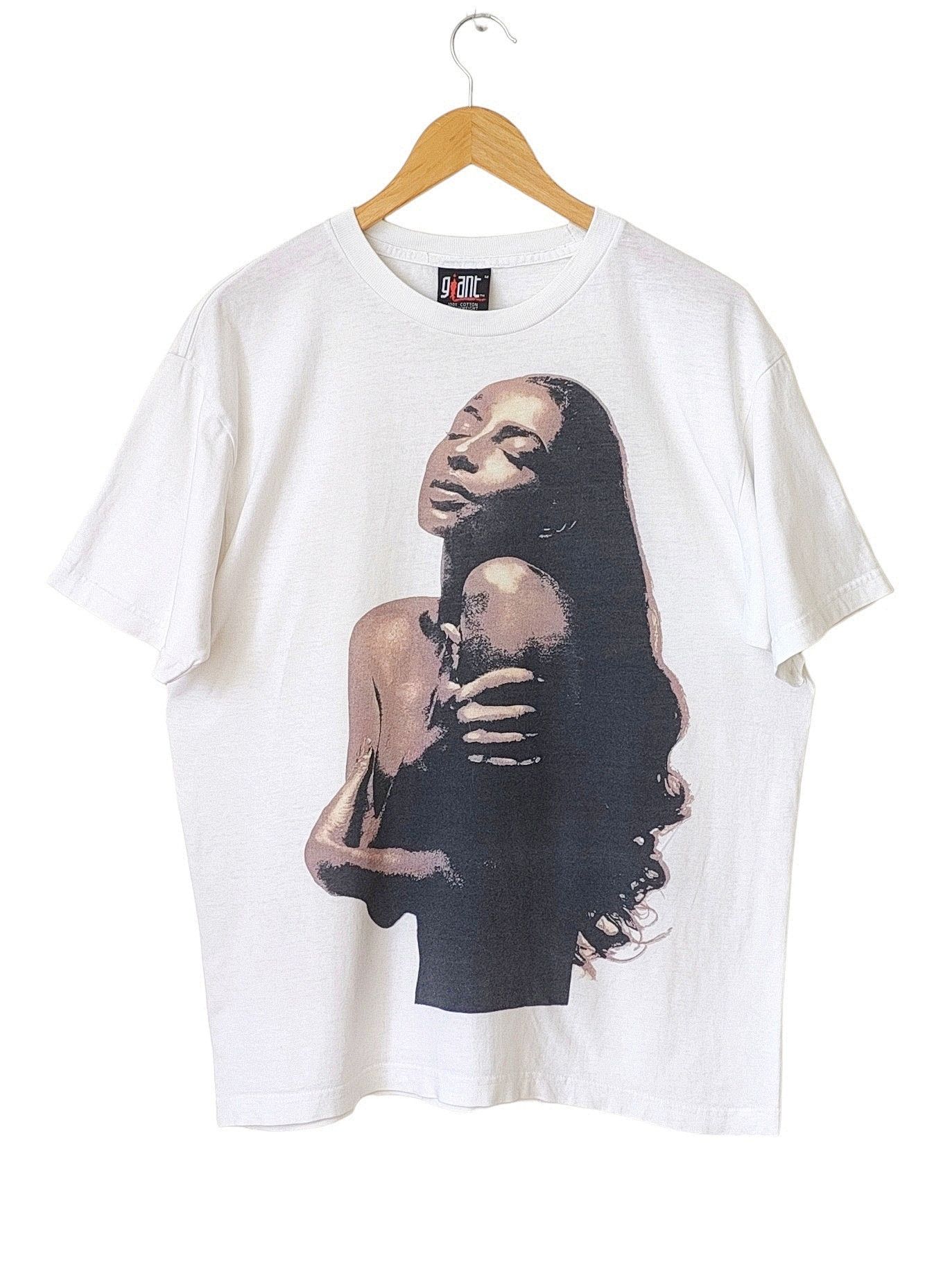 Giant × Rock Tees × Vintage Sade VTG 90s Summer Deluxe Vintage tshirt ...