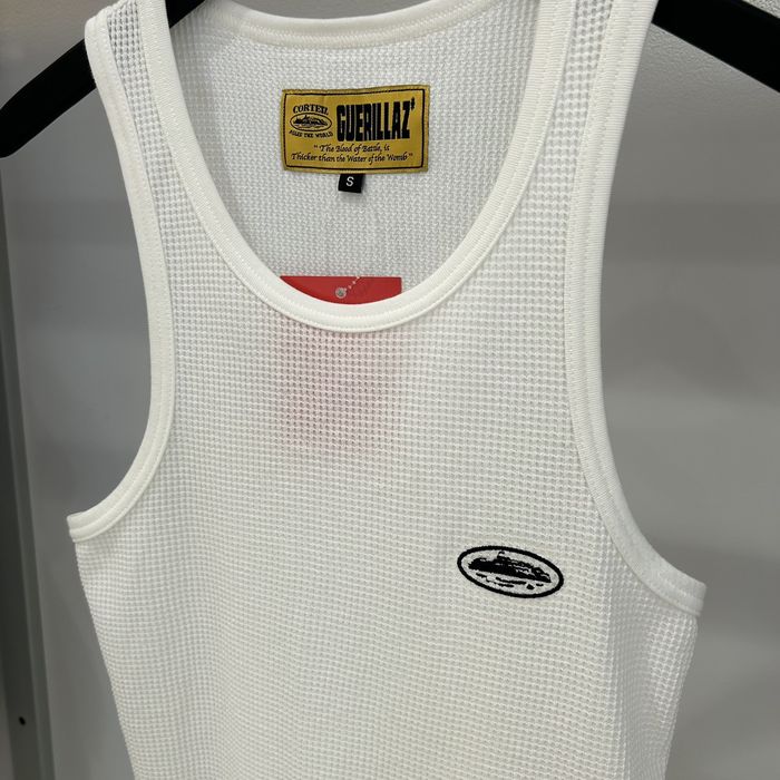 Corteiz Corteiz Mens Bolo Essentials Tank Top White | Grailed