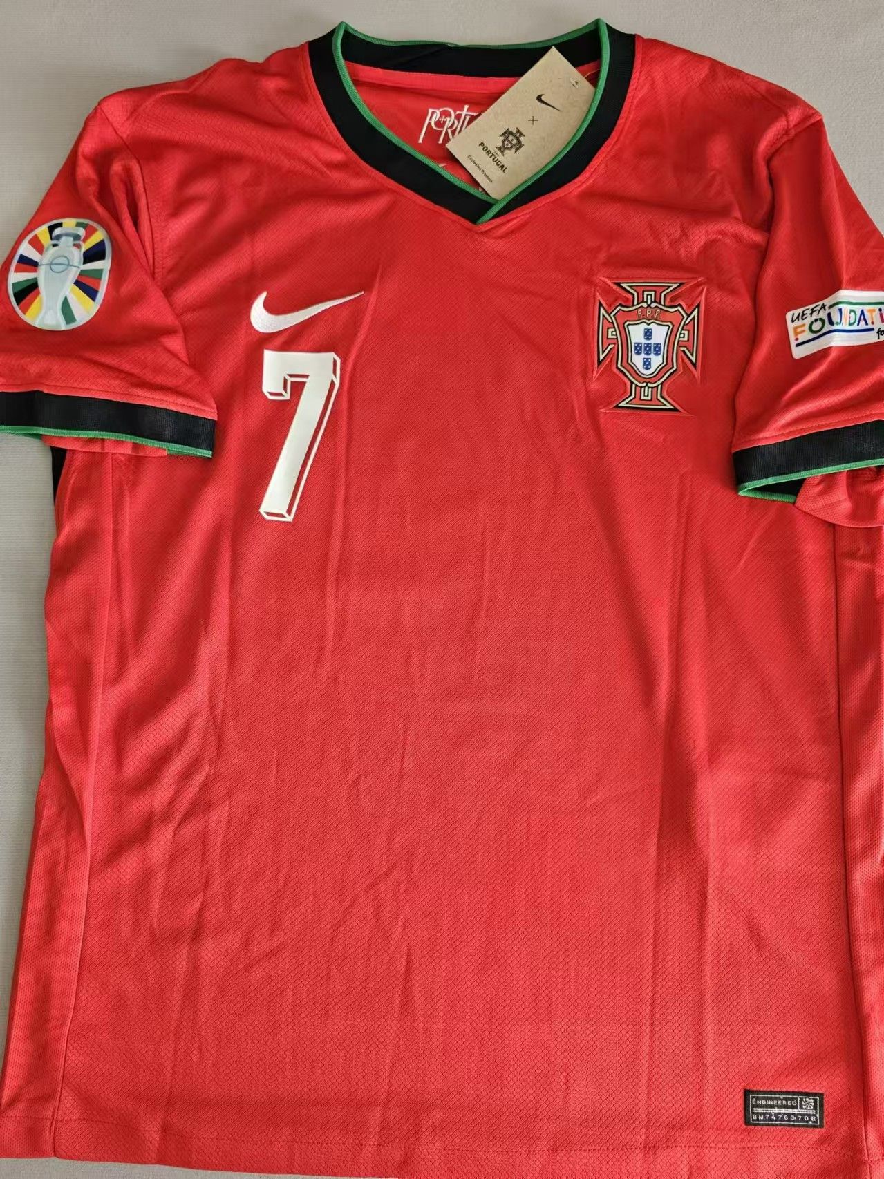Fifa World Cup 2024 Portugal 7 Cristiano Ronaldo Jersey Home XL | Grailed
