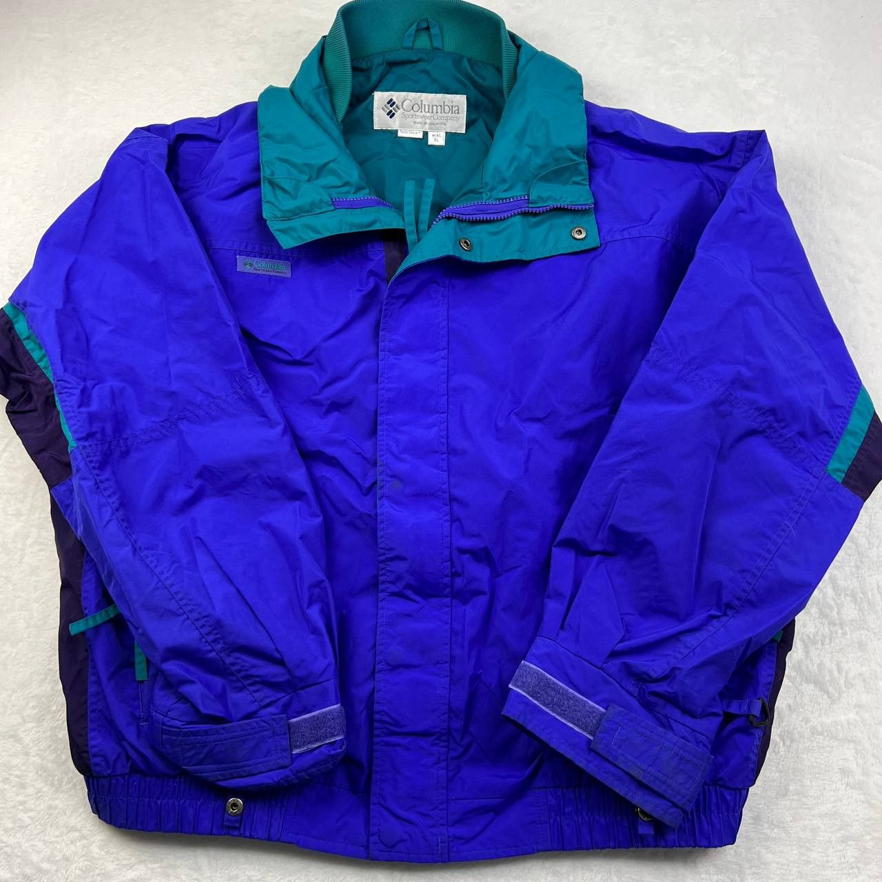 Columbia Columbia Sportswear Bugaboo XL Full Zip Blue Ski Jacket Men ...