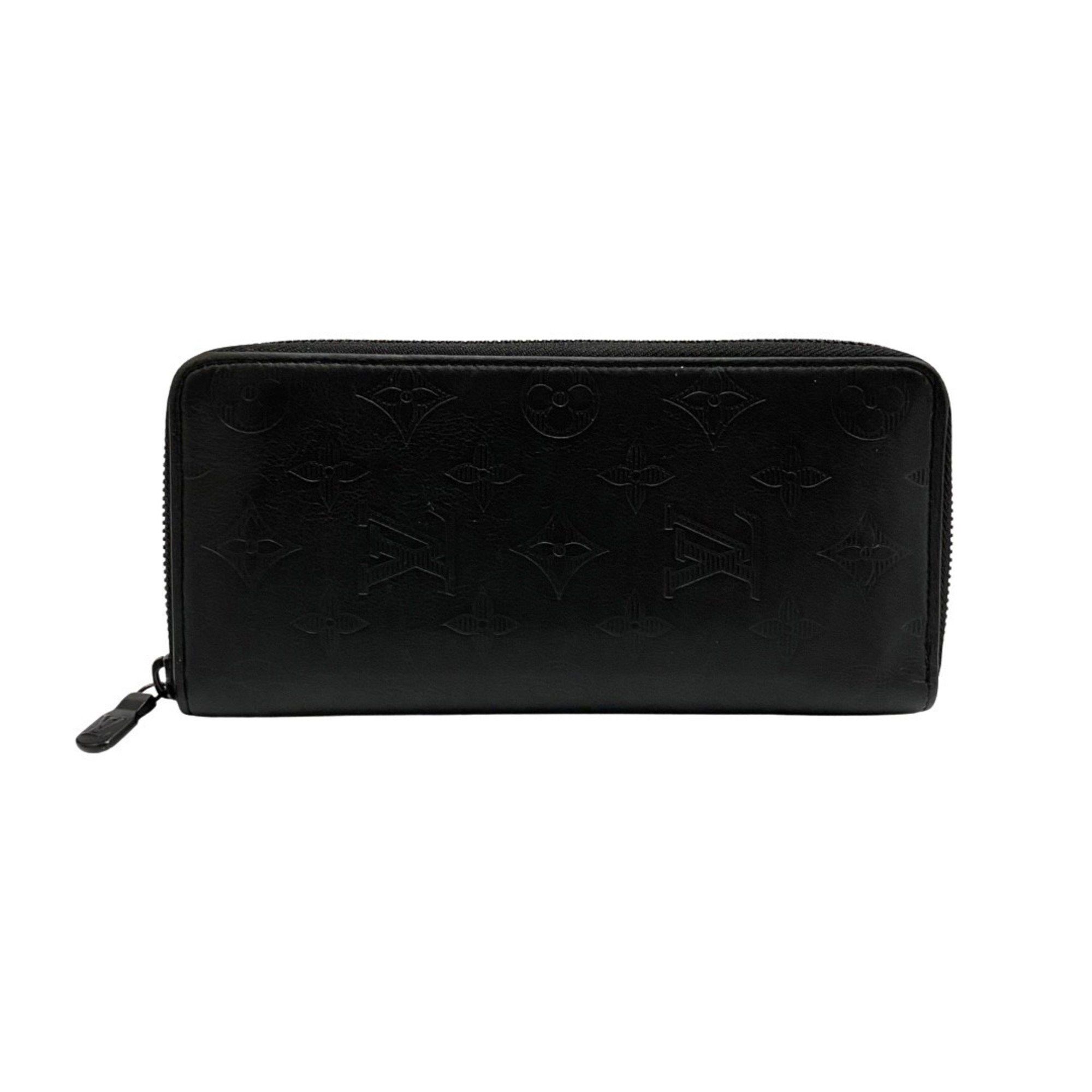 Louis Vuitton LOUIS VUITTON Zippy Wallet Vertical Monogram Shadow ...