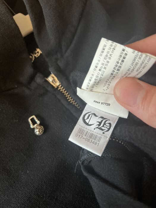 Chrome Hearts Chrome Hearts Silver Cross Ball Zipper Pendant | Grailed