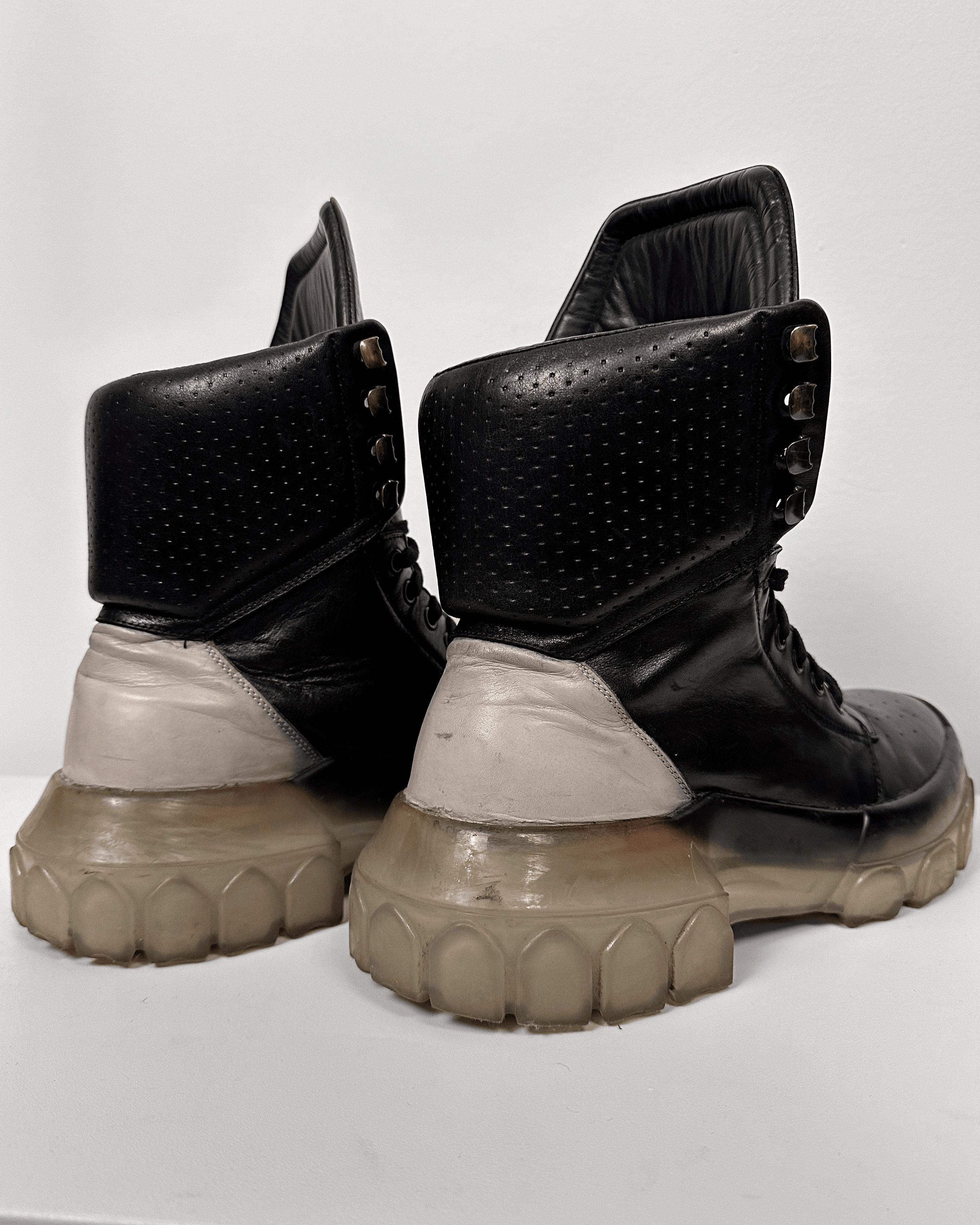 Rick Owens Rick Owens Bozo Tractor Dunk Boots | Grailed