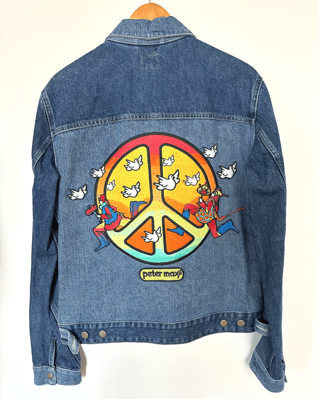 Wrangler Peter Max Special Edition Wrangler Denim Jacket Peace Sign ...