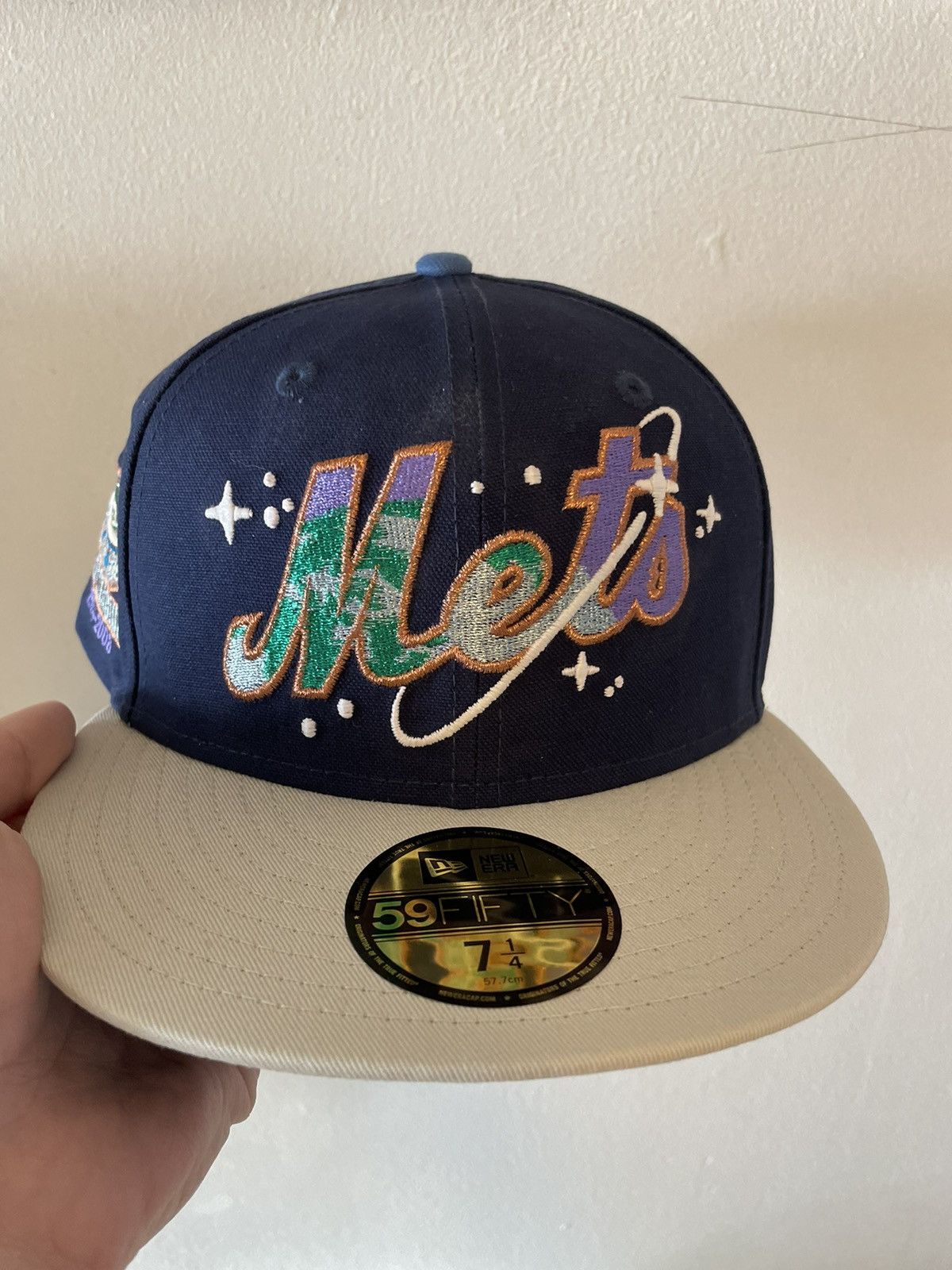 New Era Rare fitteds New York Mets space logo 1964 shea stadium patc ...