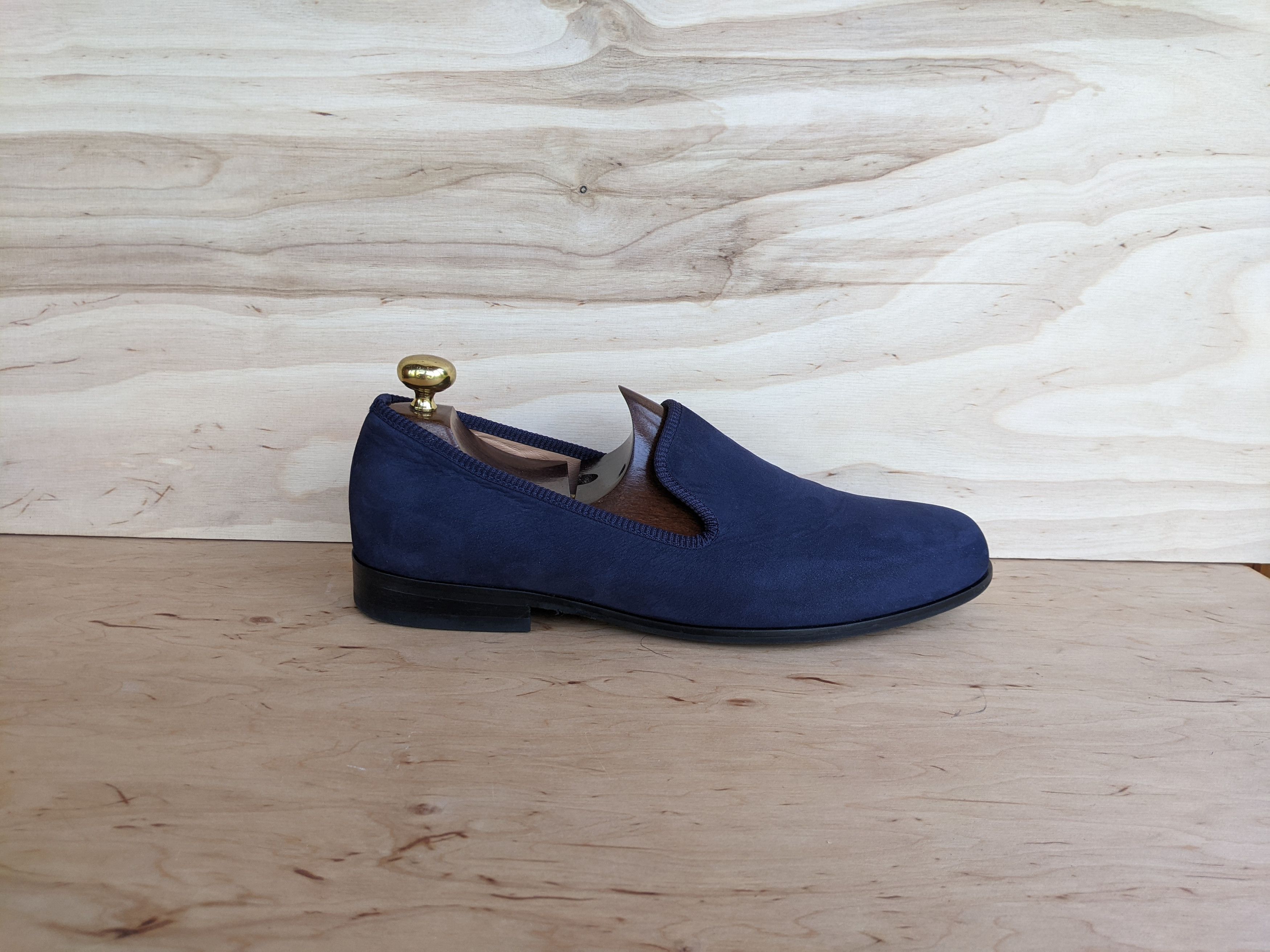Avant Garde × Duke and Dexter Duke + Dexter Bowler Loafer Navy Blue ...