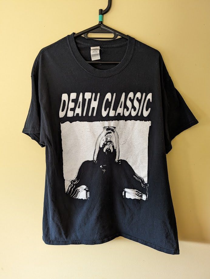 Death Grips × Rap Tees Death Grips DEATHCLASSIC Ep Reprint T Shirt ...