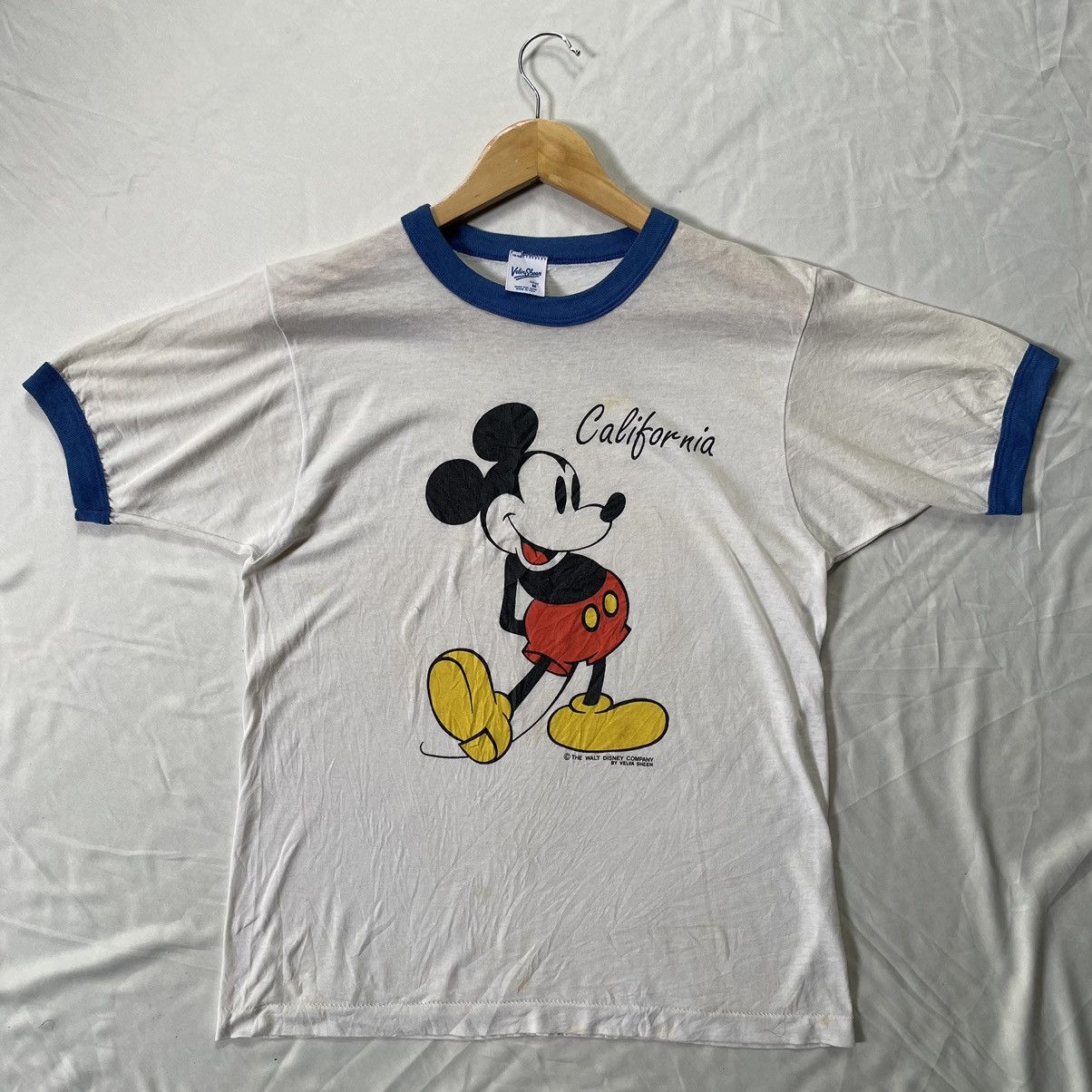 Mickey Mouse × Velva Sheen × Vintage RARE VTG 80’S MICKEY MOUSE | Grailed