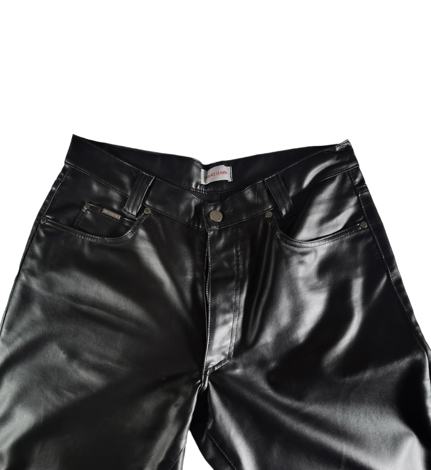 Versace Versace Classic Leather PVC Jeans 34 | Grailed