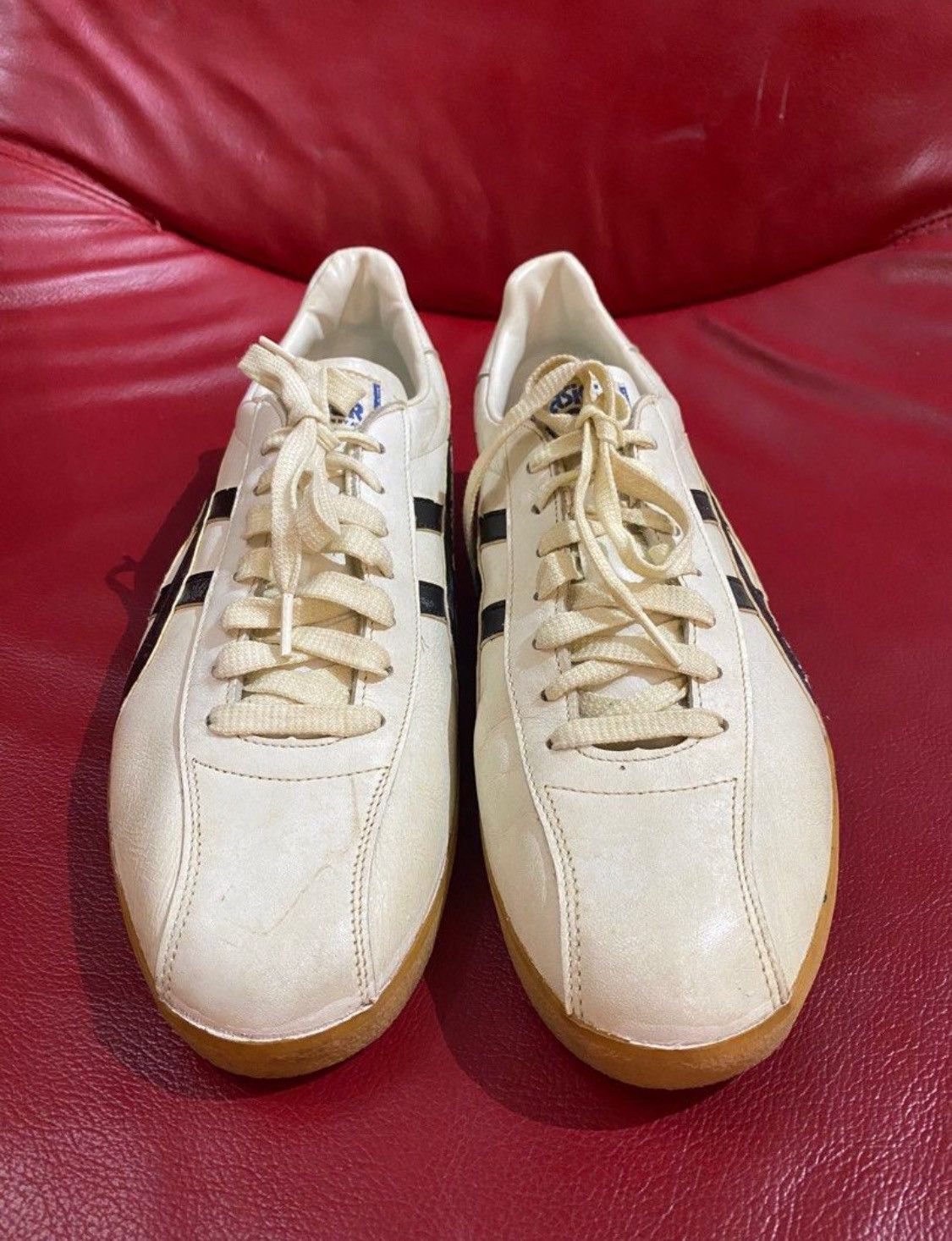 Vintage SUPER RARE 1970 ONITSUKA TIGER VINTAGE MADE IN JAPAN LEATHER ...