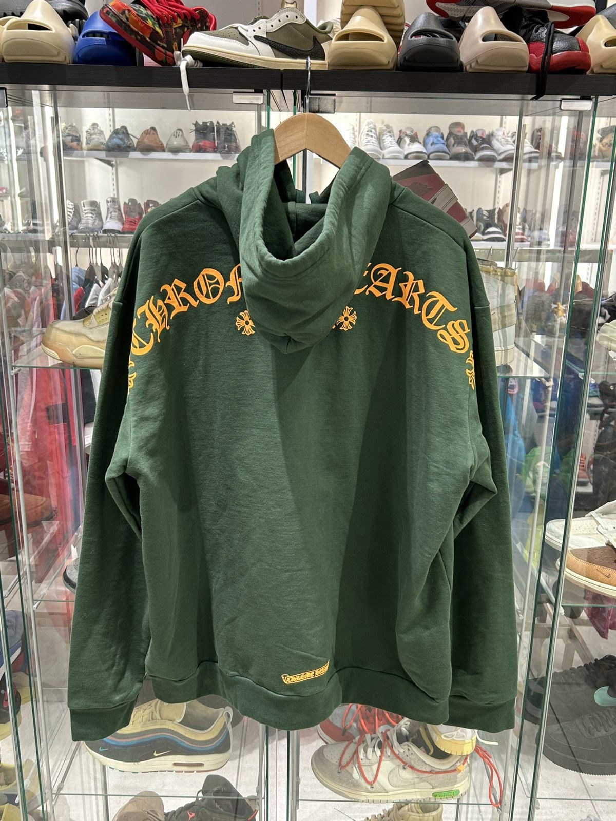 Chrome Hearts Chrome Hearts Green Orange hoodie | Grailed