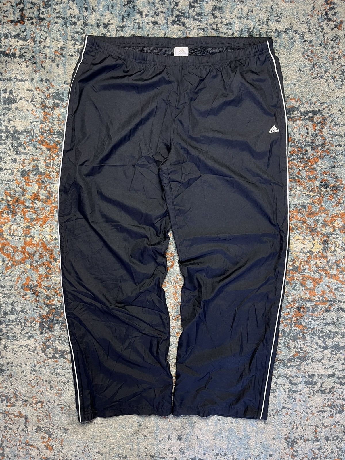 Adidas × Streetwear × Vintage Vintage 00s Adidas baggy parachute track ...