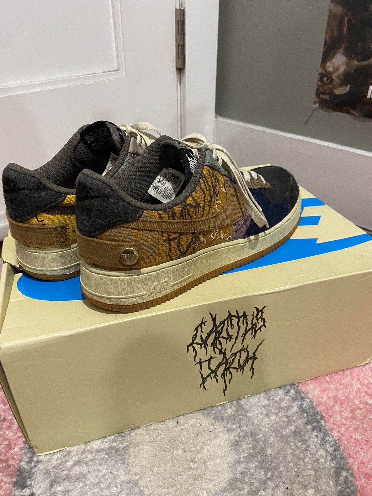 Nike Nike Travis Scott Cactus Jack Air Force 1 Low | Grailed