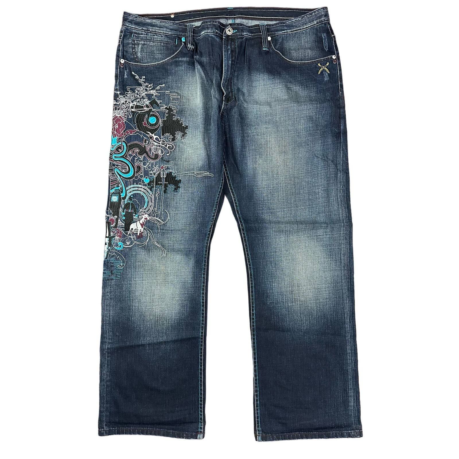 Artful Dodger Artful Dodger Vintage Men’s Wide Leg Jeans Y2k Size 42 ...