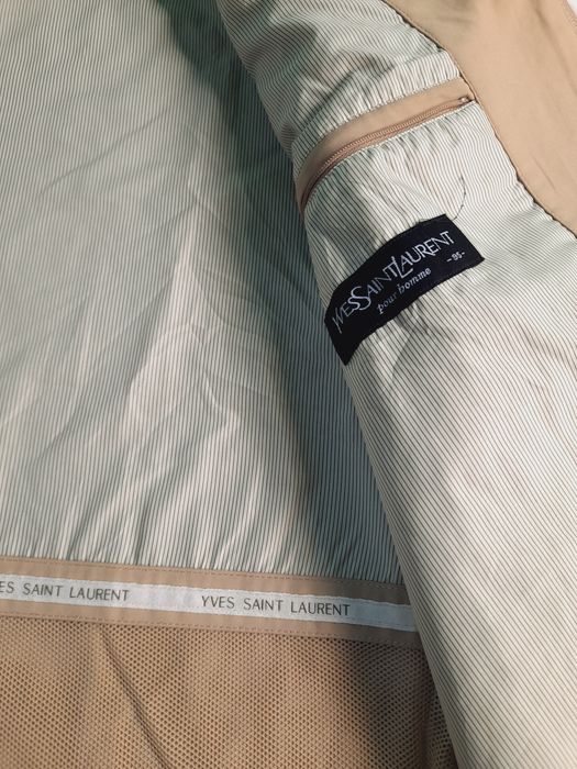 Vintage 💥BIG LOGO💥 yves Saint laurent jacket x ysl jacket 💥 | Grailed