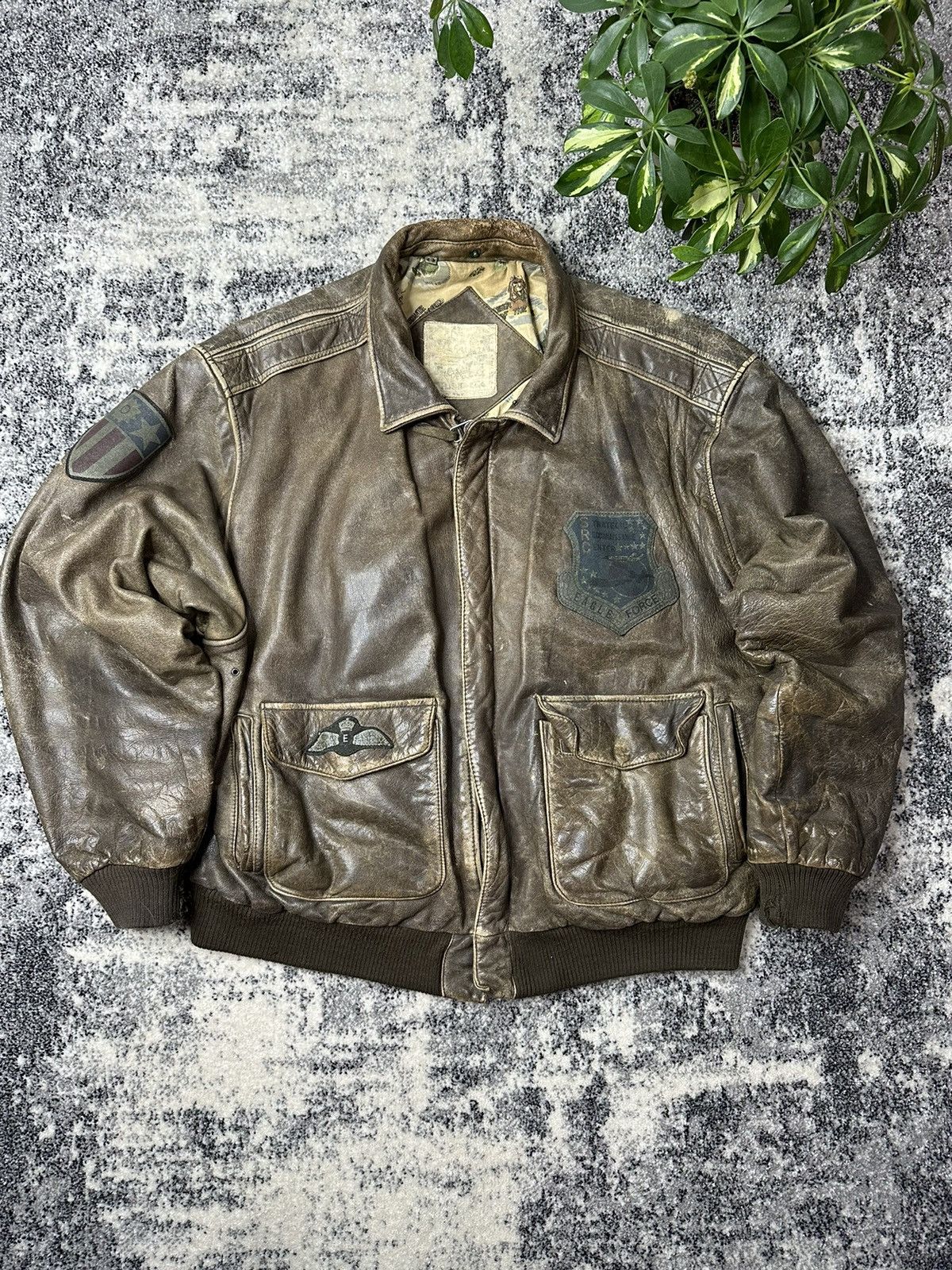 Avirex × Military × Vintage Jacket Bomber Vintage StreetWear M1 ...