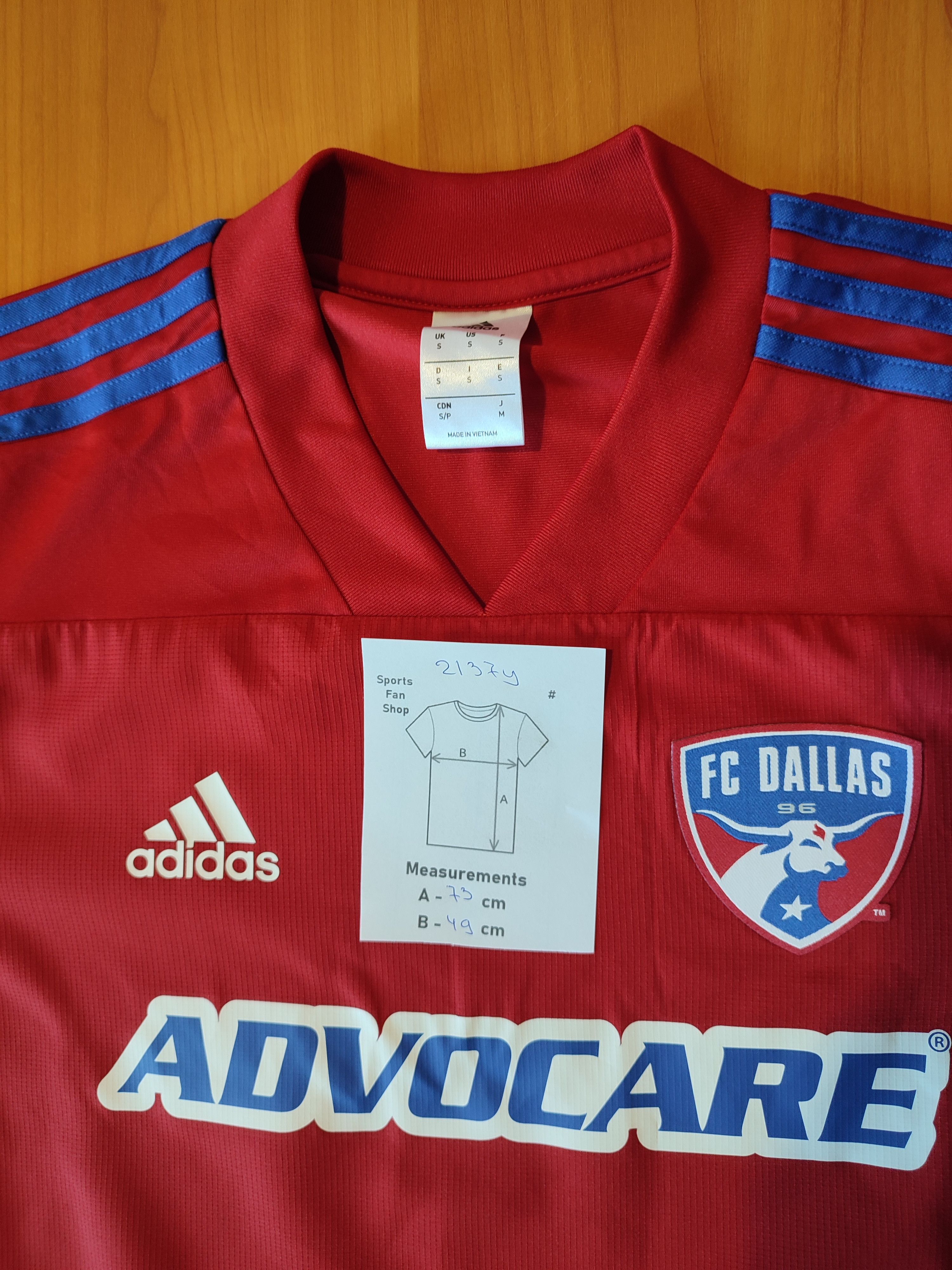 Adidas × Soccer Jersey × Sportswear FC Dallas 2017 training football ...