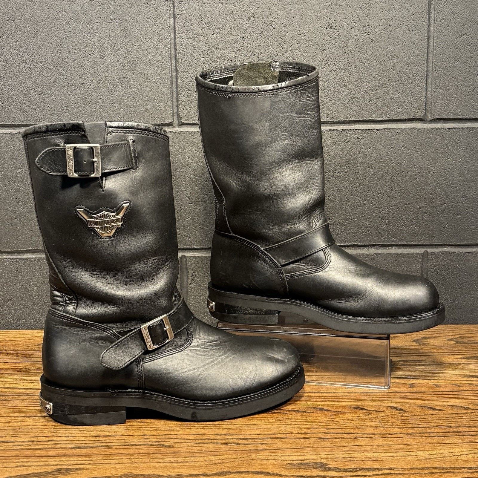 Harley Davidson Harley Davidson Black Leather Engineer Conductor Biker ...