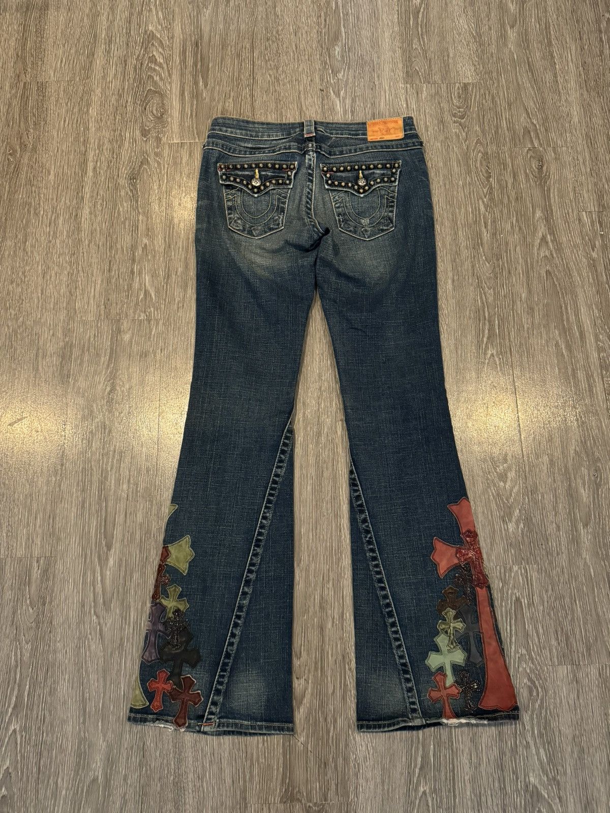 True Religion Chrome Hearts True Religion 1 of 1 Custom Cross Patch ...